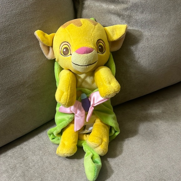Disney | Toys | Disneys Babies Lion King Simba Disney Parks Stuffed ...